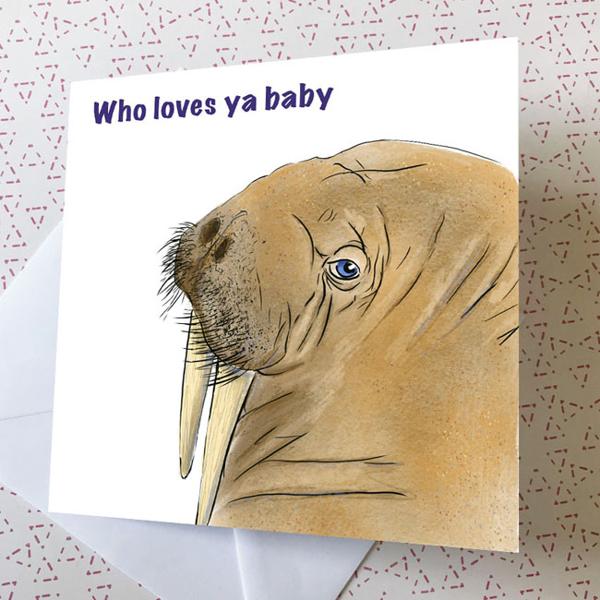 Love Ya card – Mingoes